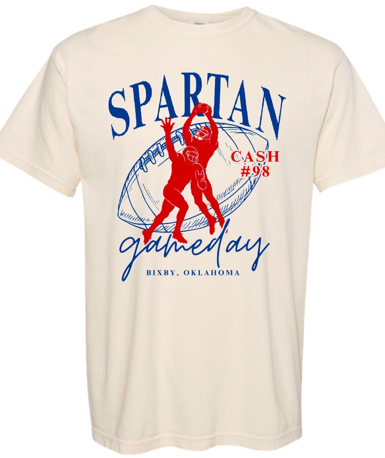 7th Bixby White Football – Rayne Creative Co.