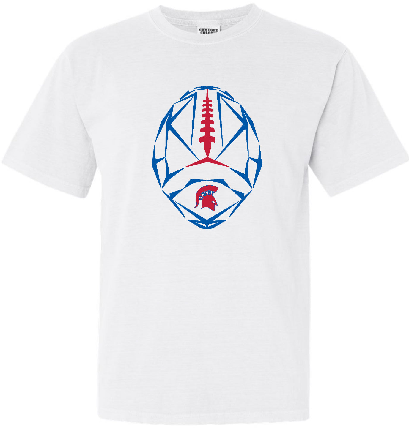 3rd Bixby White Football – Rayne Creative Co.